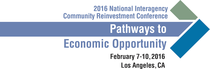 2016 National Interagency Community Reinvestment Conference - San Francisco Fed